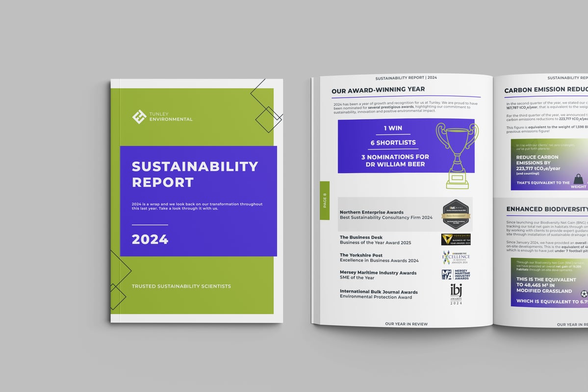 Tunley Environmental's Sustainability Report 2024