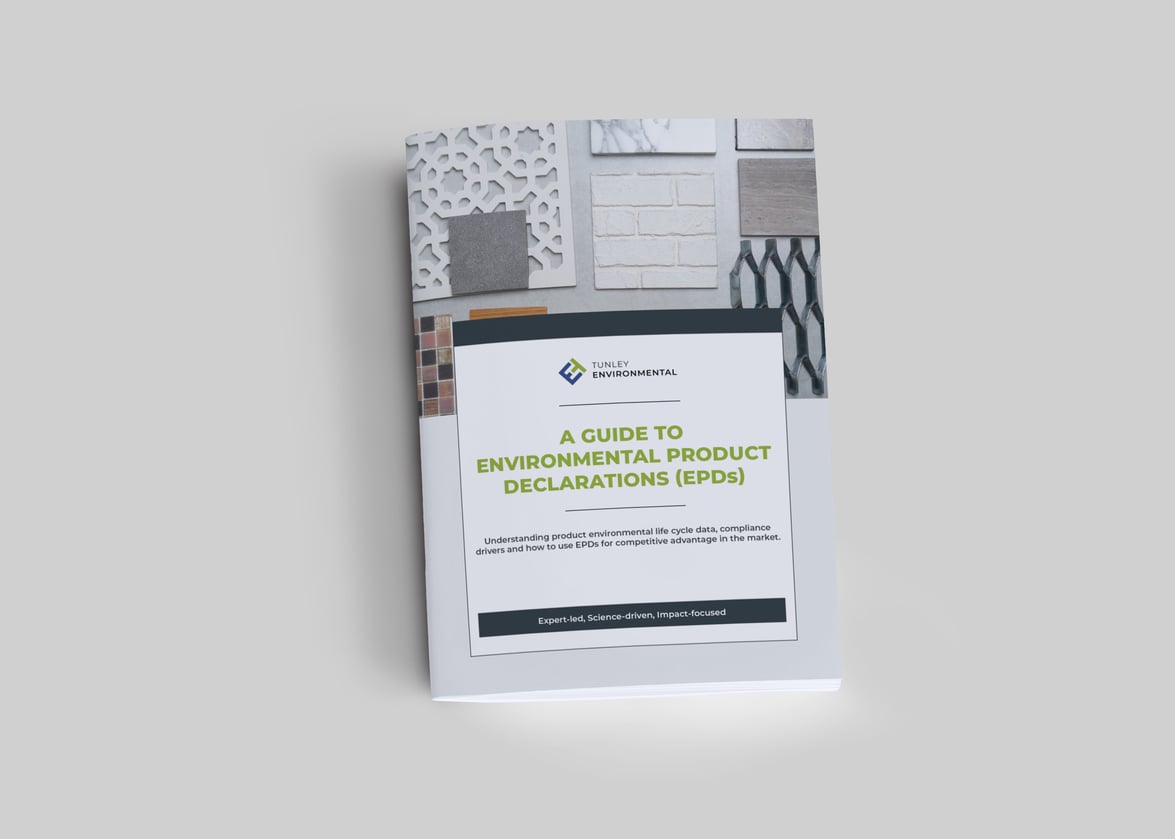 EPDs Explained | Tunley Environmental