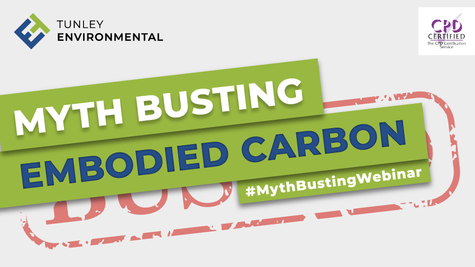Myth Busting Embodied Carbon Webinar