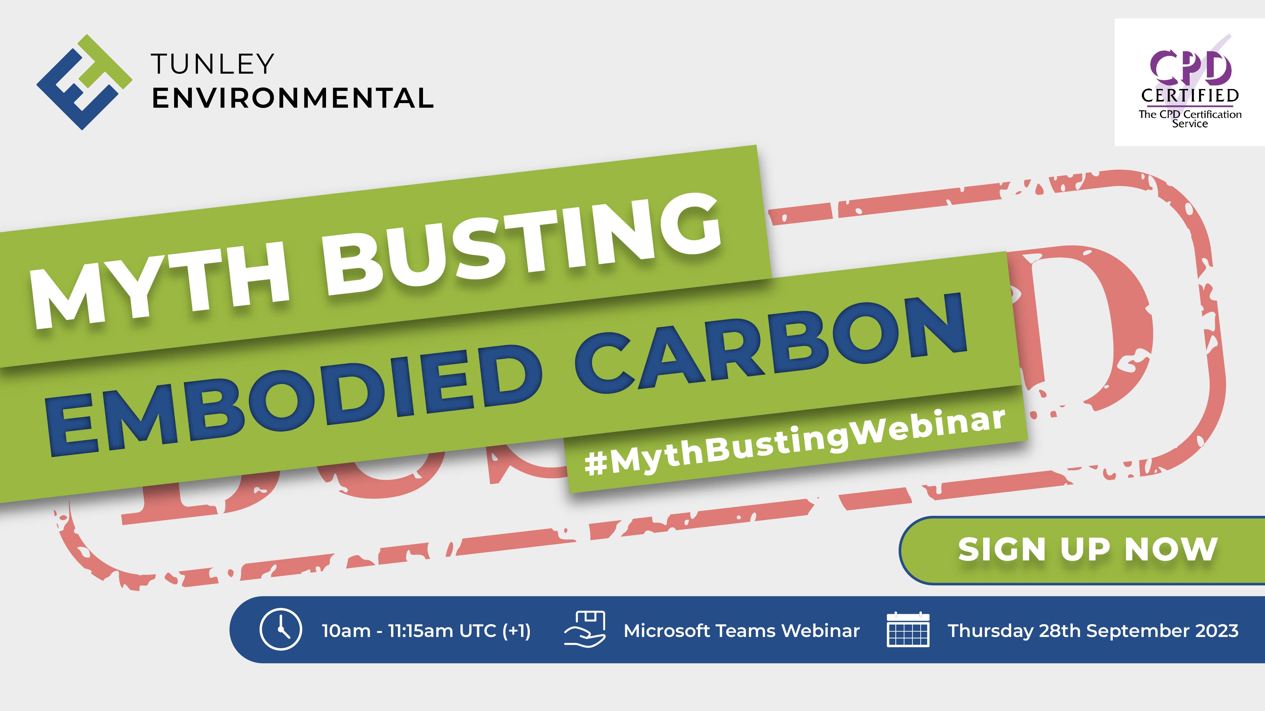 Myth Busting Embodied Carbon Webinar